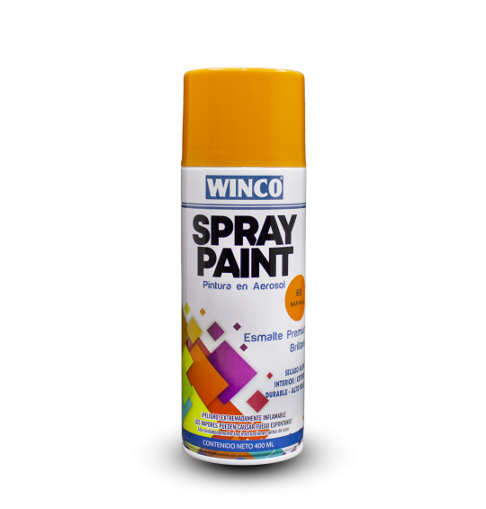 Spray Paint Naranja – Pinturas Americanas